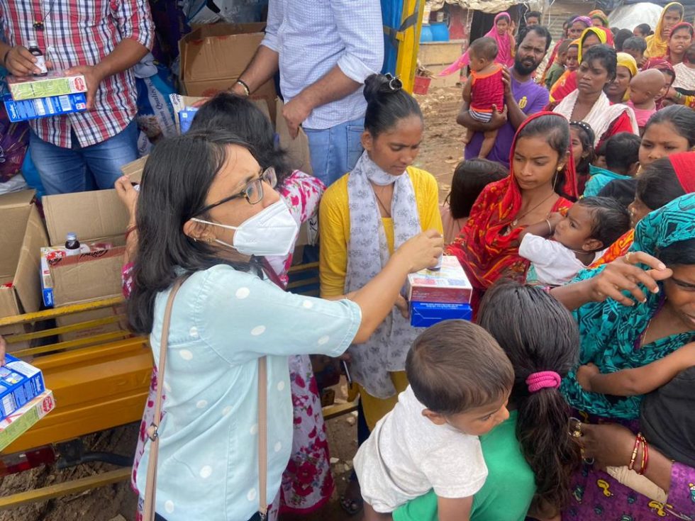 Medical camp & Ration distribution at Munnekolala - HWA Charitable ...
